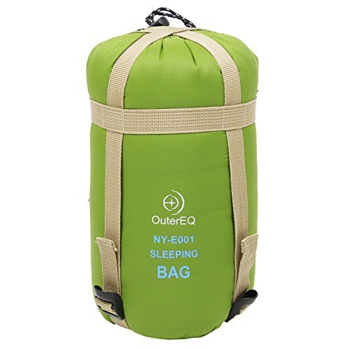 OuterEQ Sleeping Bags Camping Hiking Sleeping Bag Wine Red