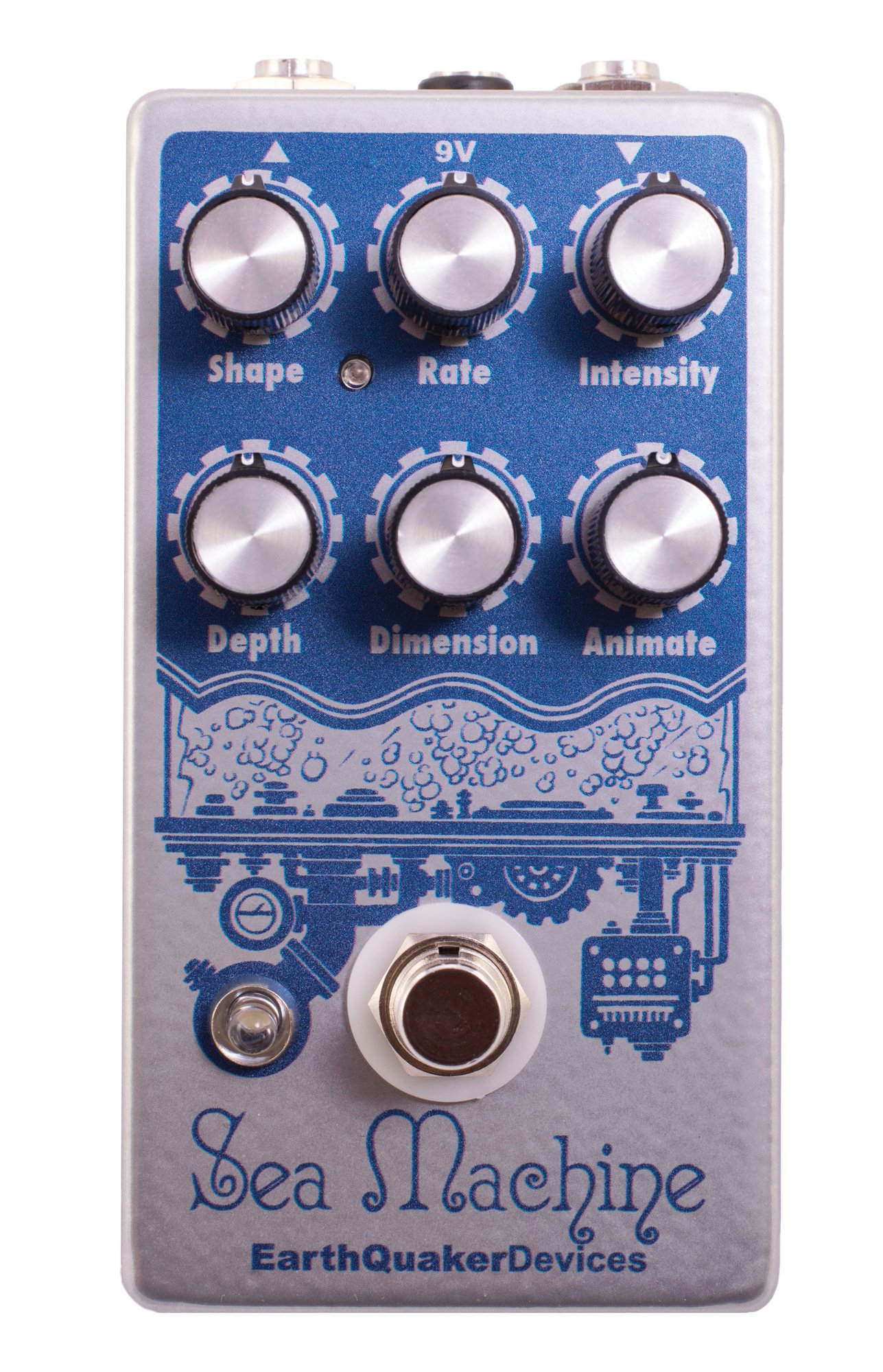 EarthQuaker Devices Sea Machine V2 Super Chorus Guitar Effects Pedal