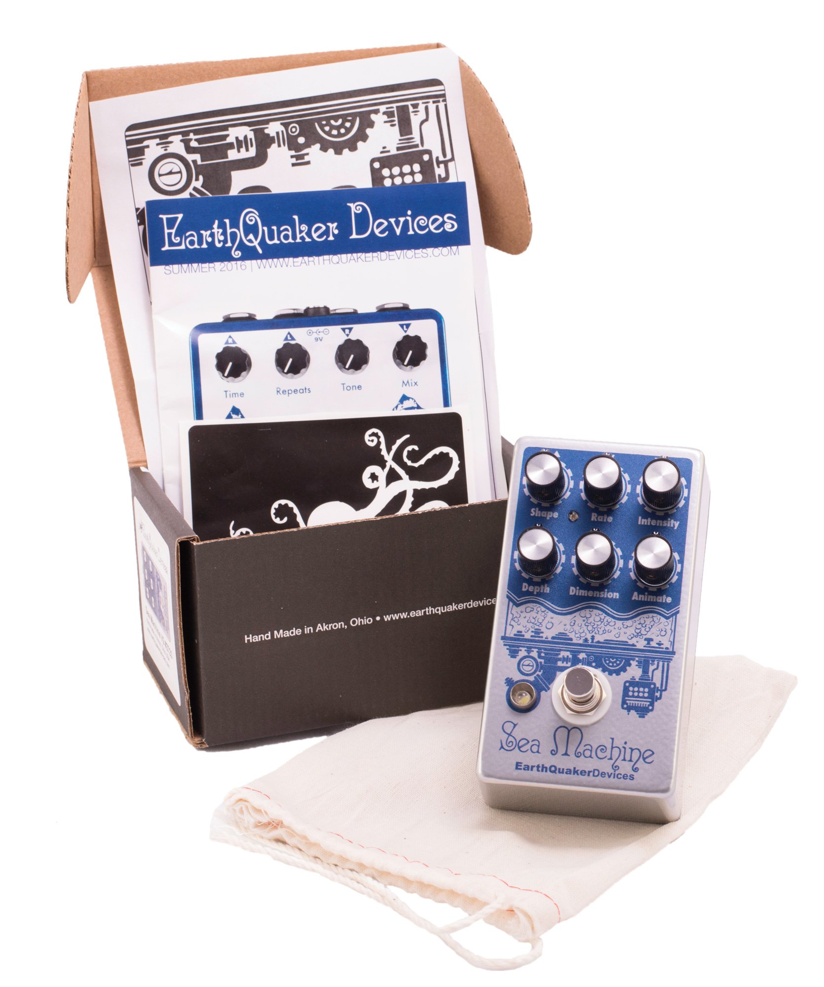 EarthQuaker Devices Sea Machine V2 Super Chorus Guitar Effects Pedal