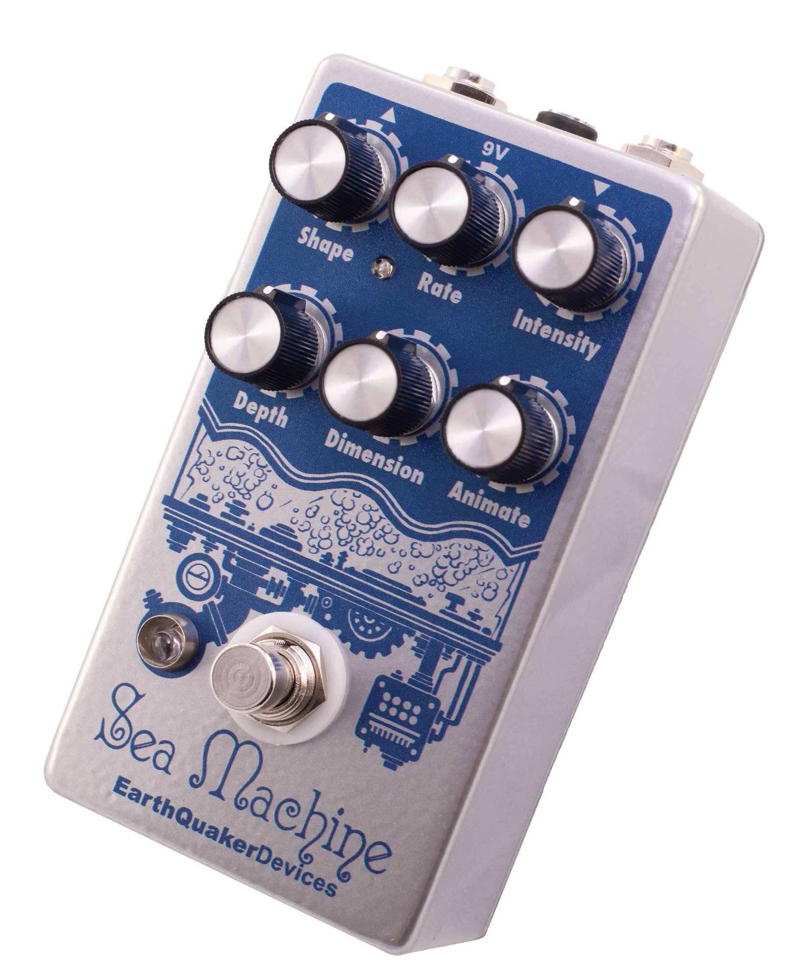 EarthQuaker Devices Sea Machine V2 Super Chorus Guitar Effects Pedal