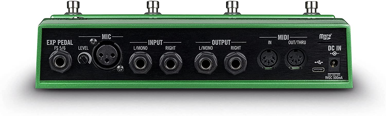 Line 6 DL4 MKII Delay Modeler Guitar Effects Pedal with 2 Patch Cables