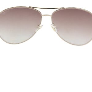 Jimmy Choo Women's Baba/S Light Gold/Browwn Mirror Gold Shade