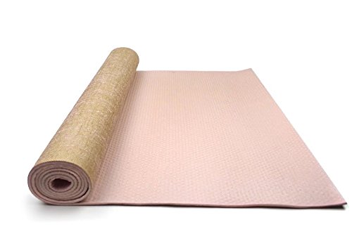 YoHarmony Eco Friendly Jute Yoga Mat Pilates Mat Exercise Mat