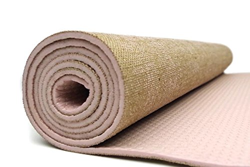 YoHarmony Eco Friendly Jute Yoga Mat Pilates Mat Exercise Mat