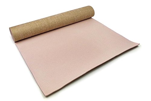 YoHarmony Eco Friendly Jute Yoga Mat Pilates Mat Exercise Mat