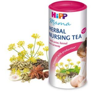 hipp herbal nursing tea for breastfeading women with anise,fennel and caraway 200 g / 7.01 o.z