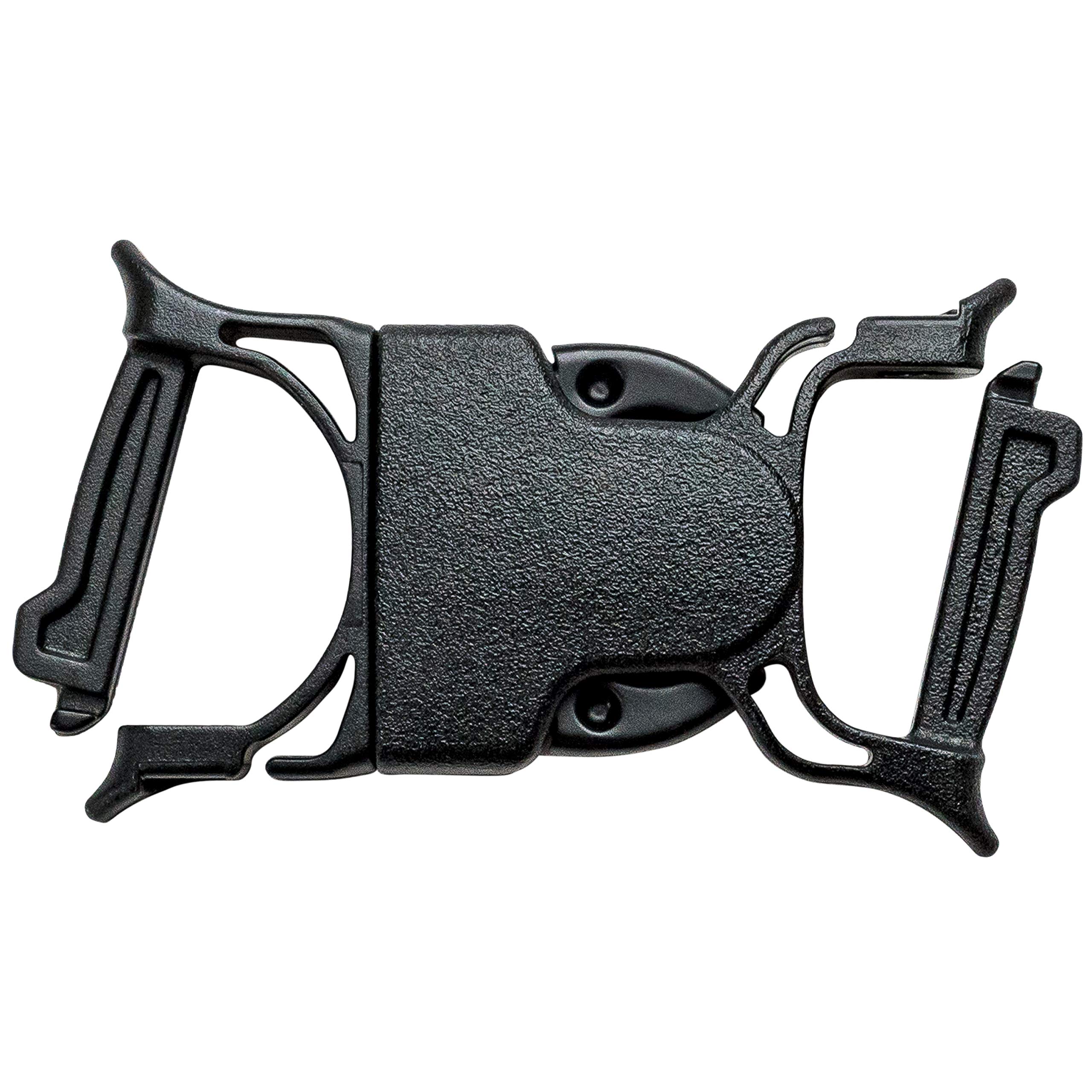 GEAR AID Dual Snap Bar Buckle, 1”, Black