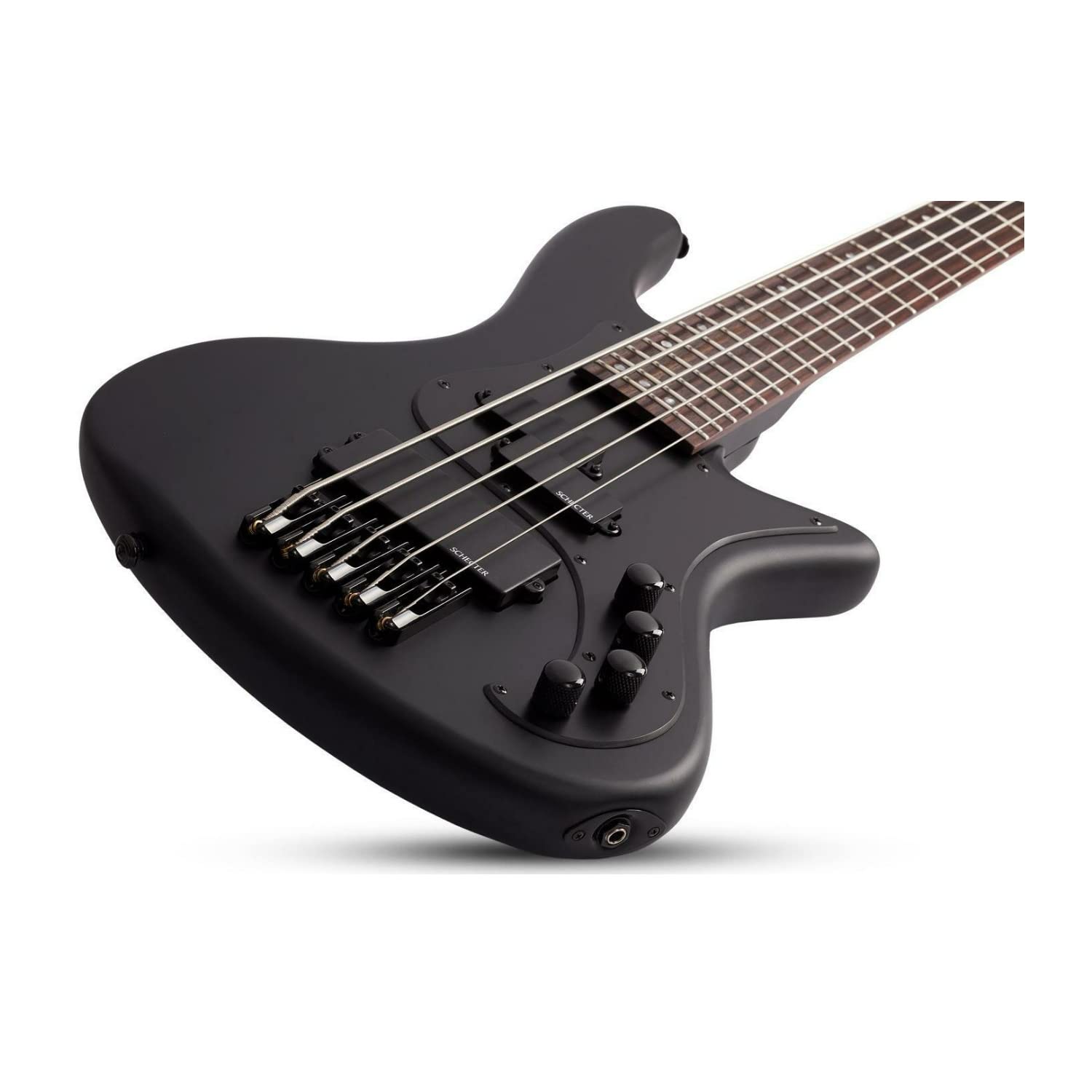 Schecter Stiletto Stealth - Satin Black, 5-String