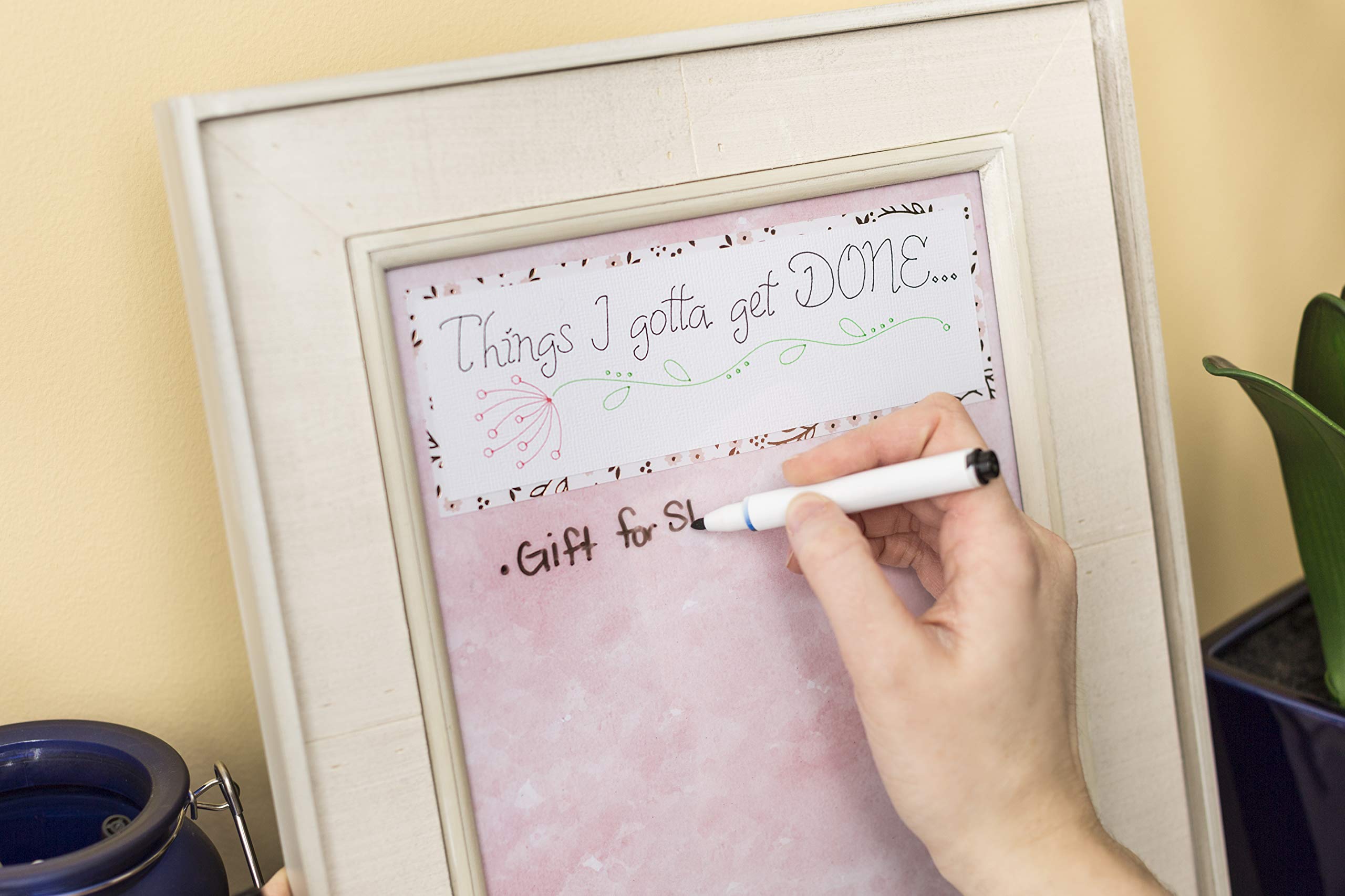 Cricut Dry Erase Vinyl Sheets, DIY Supplies, 12" x 24"