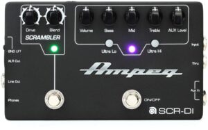 ampeg scr-di - bass preamp with scrambler overdrive