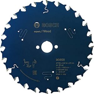 bosch 2608644022 exwoh 6.5" x 20mm 24t circular saw blade top precision