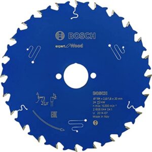 bosch 2608644041 exwoh 7.24" x 30mm 24t circular saw blade top precision