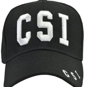 Incrediblegifts CSI Hat Baseball Cap Crime Scene, Csi, Size One Size Fits Most