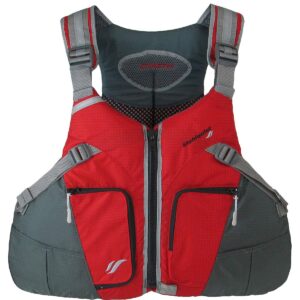 stohlquist coaster personal flotation device, medium, red