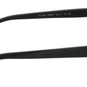 Polo Ralph Lauren Men's PH3093 Square Sunglasses, Matte Dark Gunmetal/Grey, 62 mm