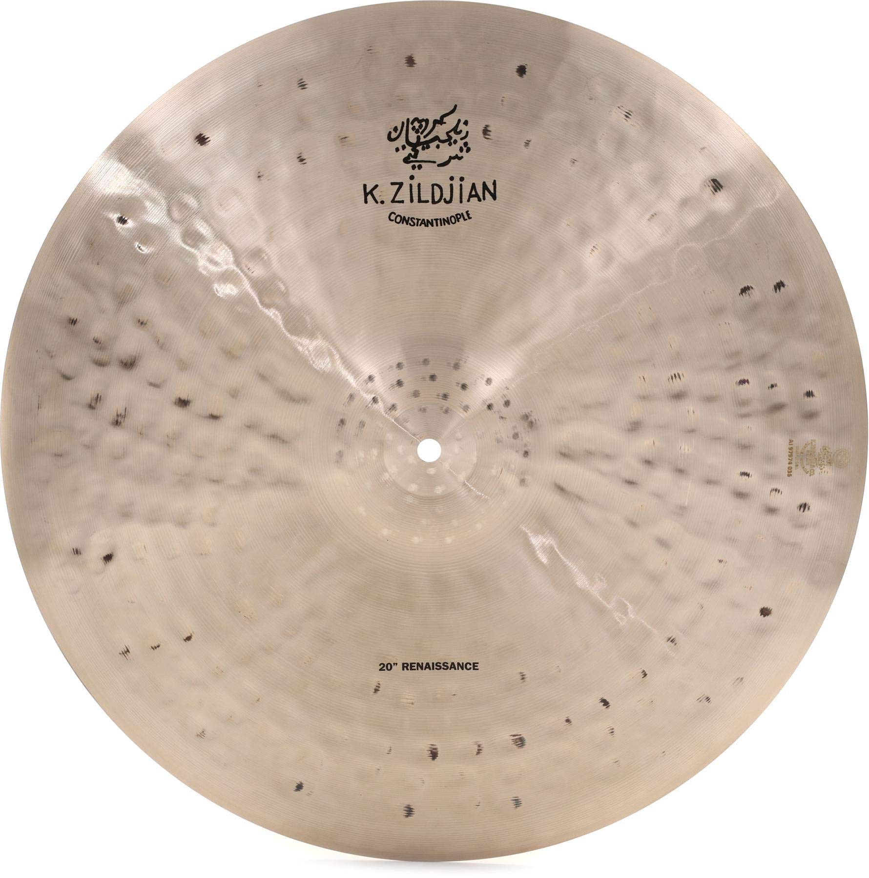 Avedis Zildjian Company - Zildjian K Constantinople Renaissance Ride Cymbal - 20 Inches