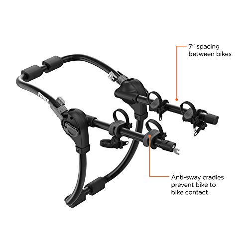 Thule Gateway Pro Trunk Bike Rack, 2 Bike, Black