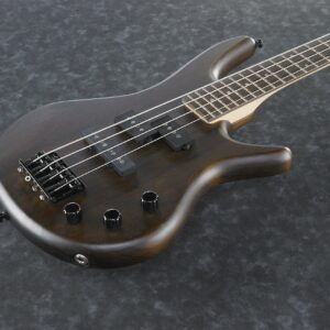 Ibanez 4 String Bass Guitar, Right, Walnut Flat (GSRM20BWNF)