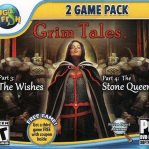 GRIM TALES Part 3: THE WISHES + Part 4: THE STONE QUEEN Hidden Object + Bonus Game