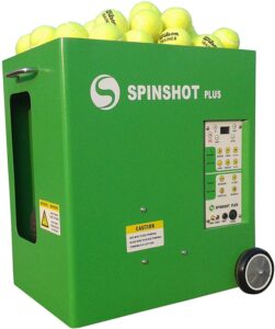 spinshot plus tennis ball machine (best model for an intermediate player)