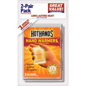 hot hands hand warmers 7 count, 2 per pack