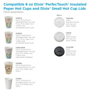 Dixie® PerfecTouch by GP PRO Hot Cups, 8 Oz, Pack Of 50 Cups