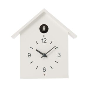 muji cuckoo clock, white, large