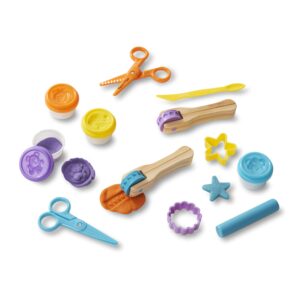 Melissa & Doug Created by Me! Cut, Sculpt, and Roll Modeling Dough Kit With 8 Tools and 4 Colors of Dough - with Stampers, Arts And Crafts For Kids Ages 3+