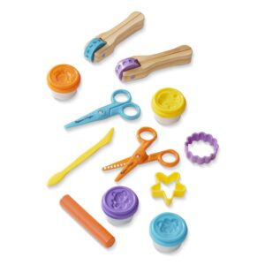 Melissa & Doug Created by Me! Cut, Sculpt, and Roll Modeling Dough Kit With 8 Tools and 4 Colors of Dough - with Stampers, Arts And Crafts For Kids Ages 3+