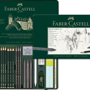 Faber-Castell 26 Piece Pitt Graphite Tin Set