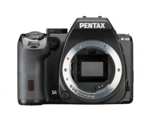 pentax k-s2 20mp wi-fi enabled weatherized slr body only (black)