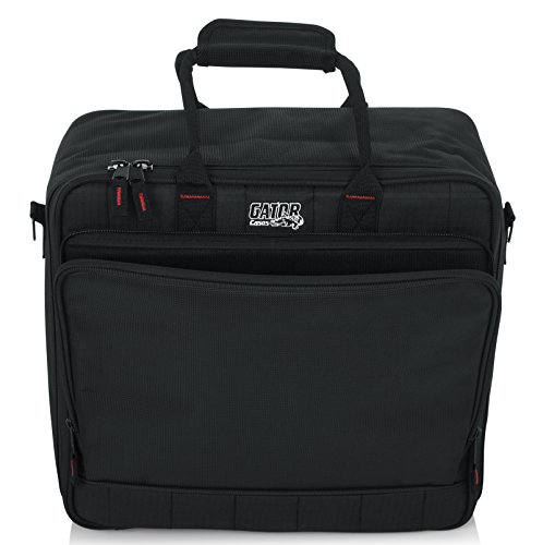 Gator Cases Padded Nylon Mixer/Gear Carry Bag with Removable Strap; 15.5" x 15" x 5.5" (G-MIXERBAG-1515),Black