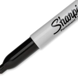 SHARPIE Fine Point Permanent Markers, 24 Markers (2 X Box's of 12), Black (30051)