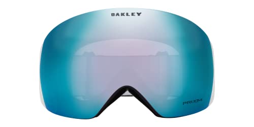 Oakley Flight Deck L Goggle, Matte Black Strap/Prizm Snow Sapphire Iridium Lens, Large