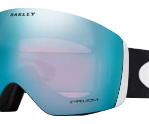 Oakley Flight Deck L Goggle, Matte Black Strap/Prizm Snow Sapphire Iridium Lens, Large