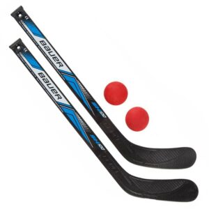 bauer mini stick set, black, one size (1046685)