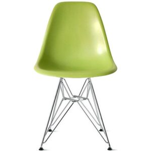 2xhome raywire(green) dining chair