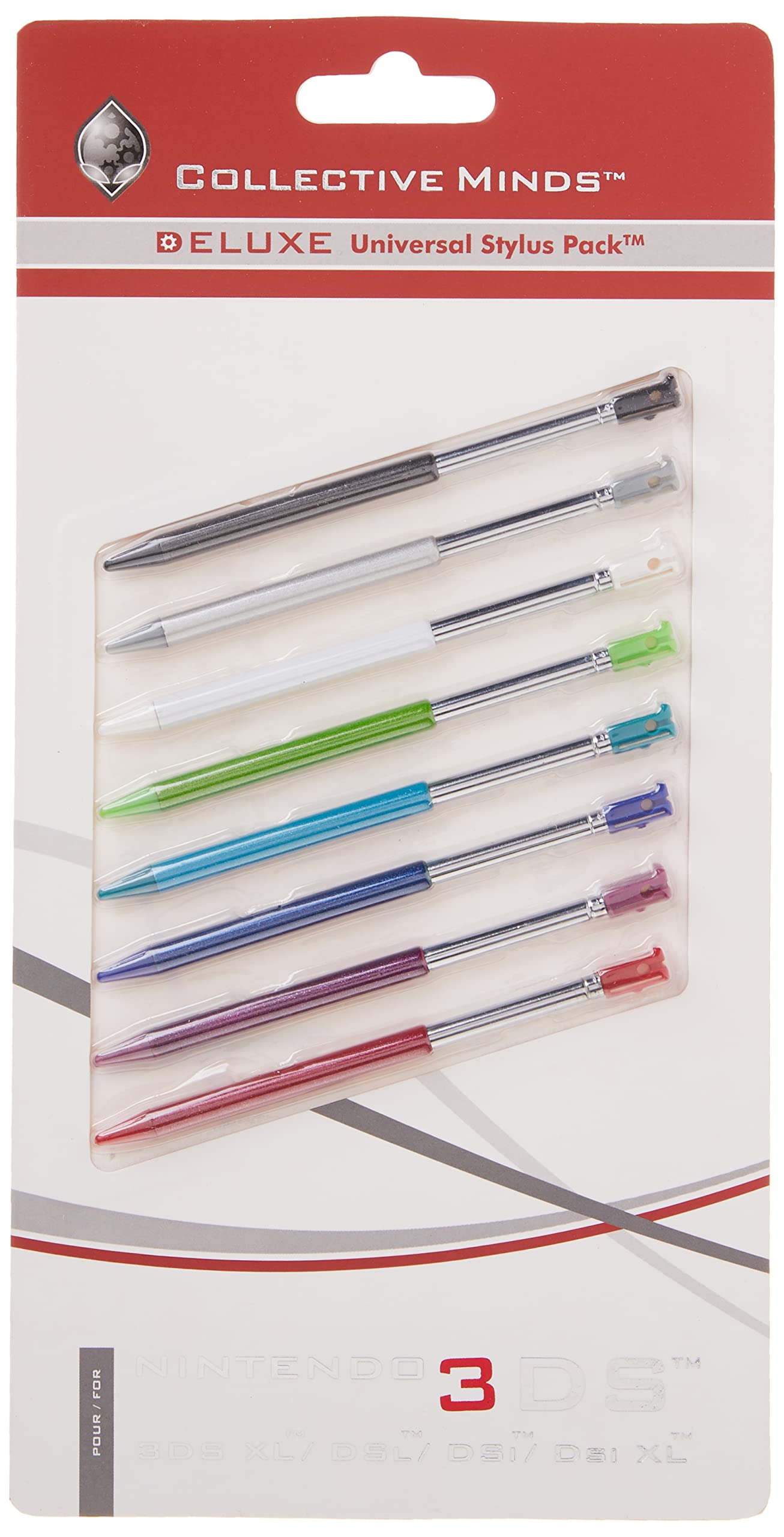 Collective Minds 8 Pack Metal Stylus Set