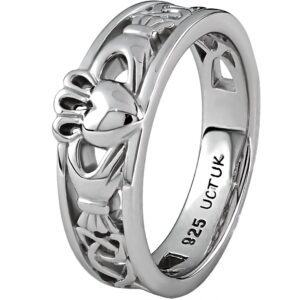 claddagh ring ls-uls-6157 - size: 7