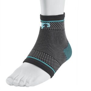 ultimate performance ultimate compression elastic ankle support, x-large, black/blue