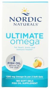 nordic naturals ultimate omega 1280 mg, 180 ct