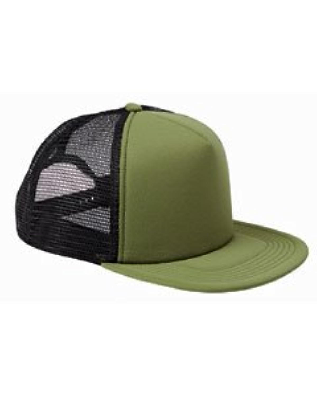 BX FOAM FRONT TRUCKER CAP (OLIVE/BLACK) (OS)