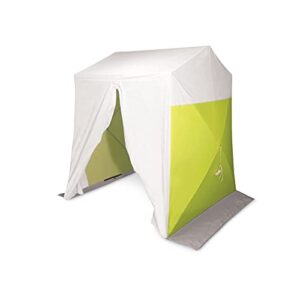 allegro industries 9401‐66 deluxe work tent, 6' x 6', 1 door, green