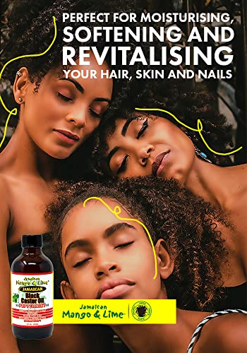 Jamaican Mango & Lime Black Castor oil, Peppermint, 4 Fl Oz