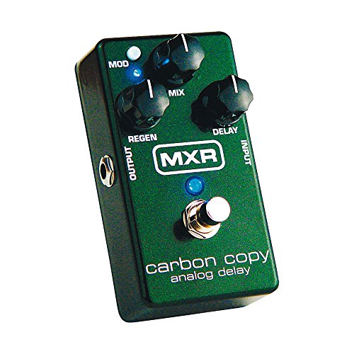 Dunlop M169 MXR Carbon Copy Analog Delay Guitar Effect Pedal M169 with 2 patch cables, 2 10 ft instrument cables, and 2 18 ft cables