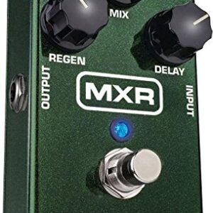 Dunlop M169 MXR Carbon Copy Analog Delay Guitar Effect Pedal M169 with 2 patch cables, 2 10 ft instrument cables, and 2 18 ft cables