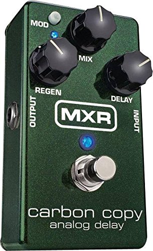 Dunlop M169 MXR Carbon Copy Analog Delay Guitar Effect Pedal M169 with 2 patch cables, 2 10 ft instrument cables, and 2 18 ft cables