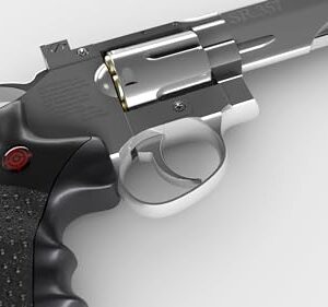 Crosman CRVL357S SR357 Full Metal CO2-Powered 6- Shot BB Revolver Air Pistol