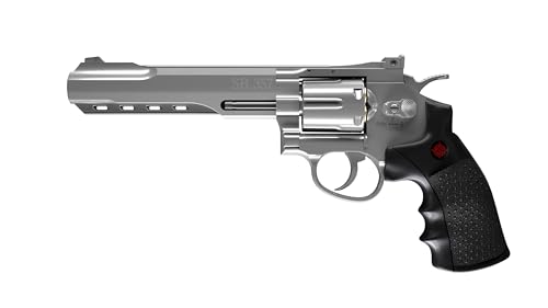 Crosman CRVL357S SR357 Full Metal CO2-Powered 6- Shot BB Revolver Air Pistol