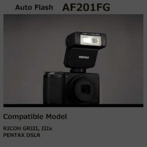 Pentax AF201FG Flash (Black) Dustproof & Weather-Resistant P-TTL Auto Flash Guide Number 20